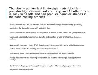 Patterns, materials, making, allowances. | PPTX