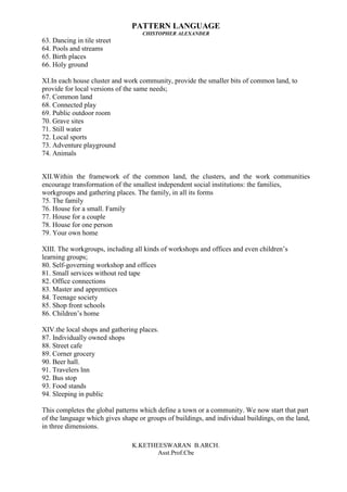 Pattern language | PDF