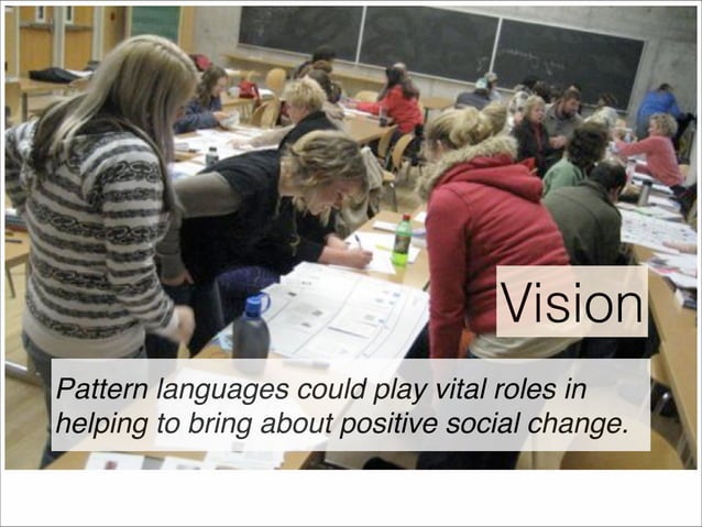 Pattern Languages for Public Problem Solving: Seven Seeds for Theory ...