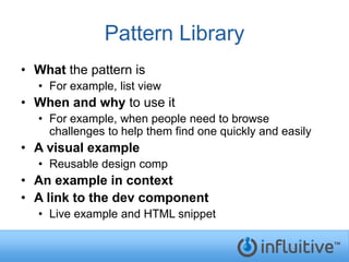 Design Pattern Library - Why, How, When, and Who? | PPT | Graphics ...