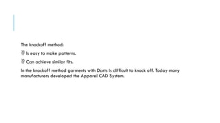 pattern making techniques with info related to the same. | PPTX