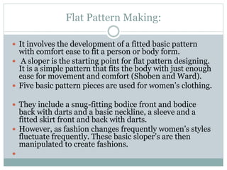 Patternmaking | PPTX