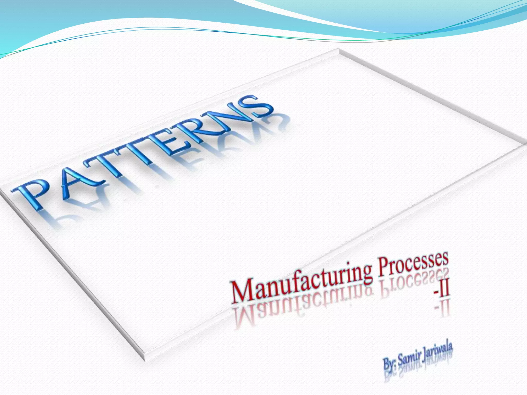 Pattern making | PPTX