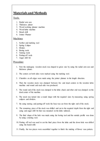 Pattern making in metal casting | PDF