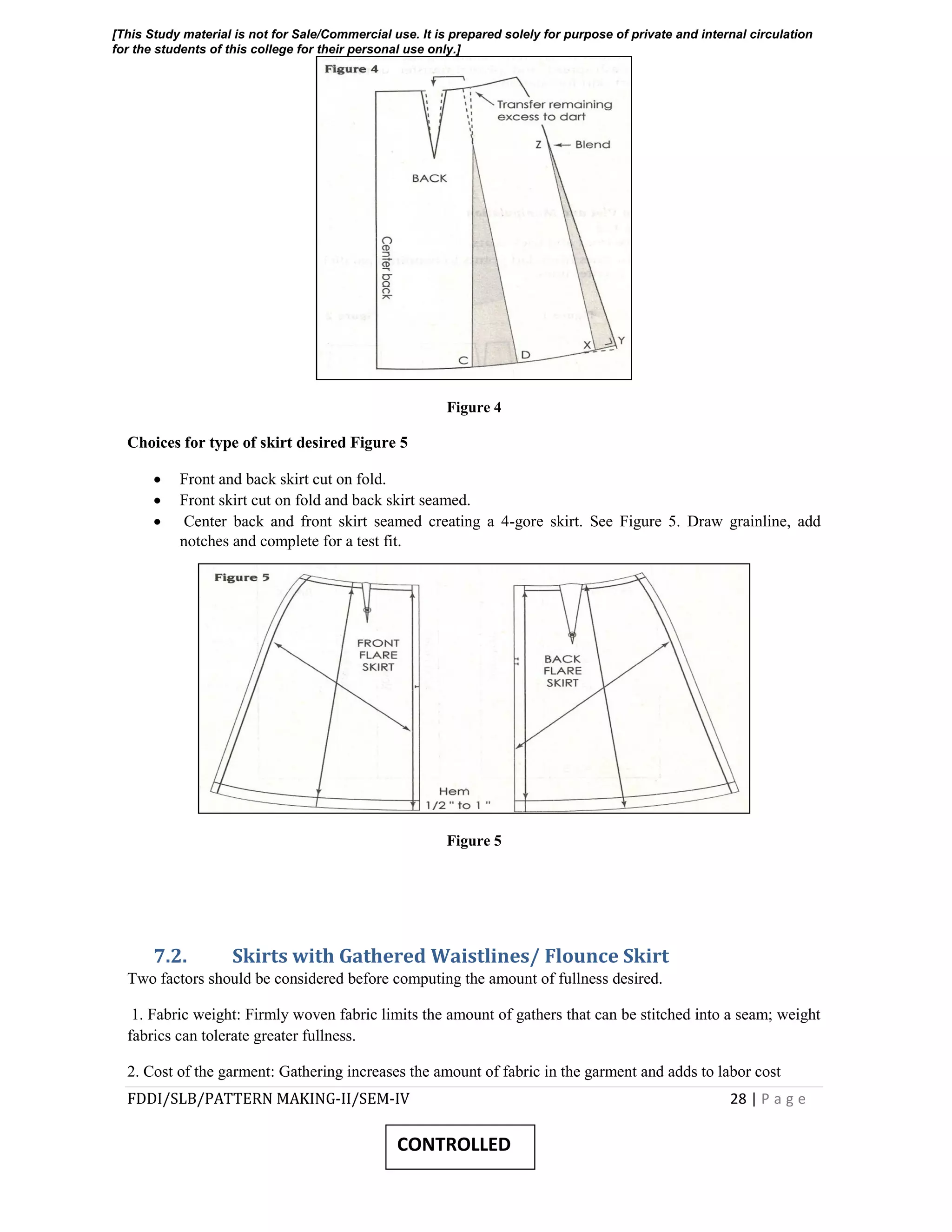 Pattern making study material | PDF