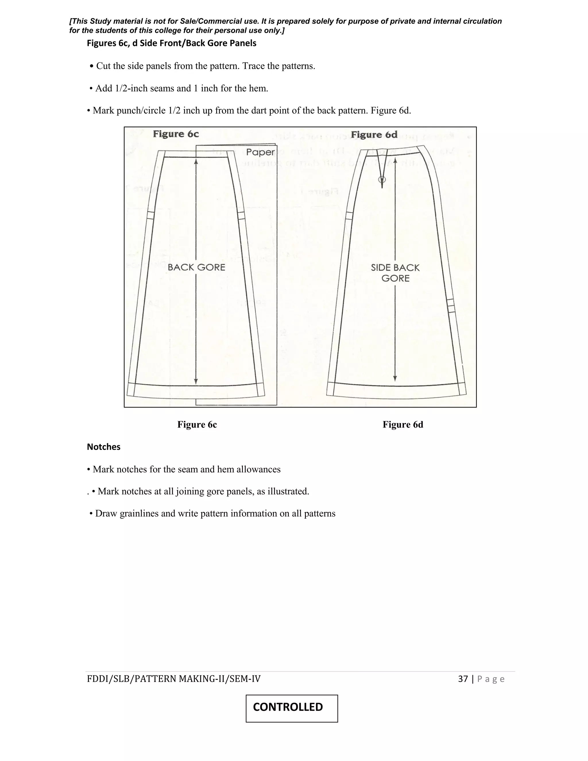Pattern making study material | PDF
