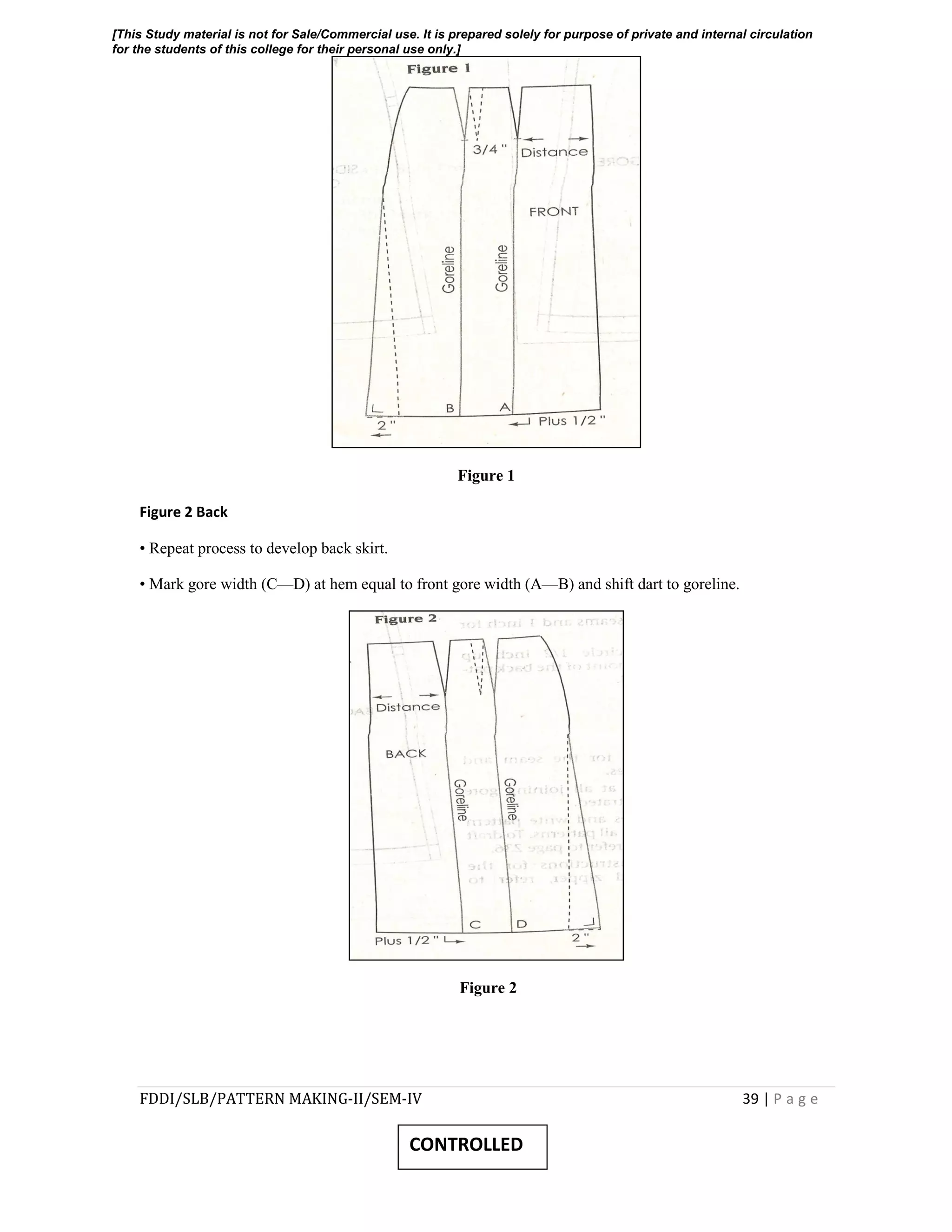 Pattern making study material | PDF