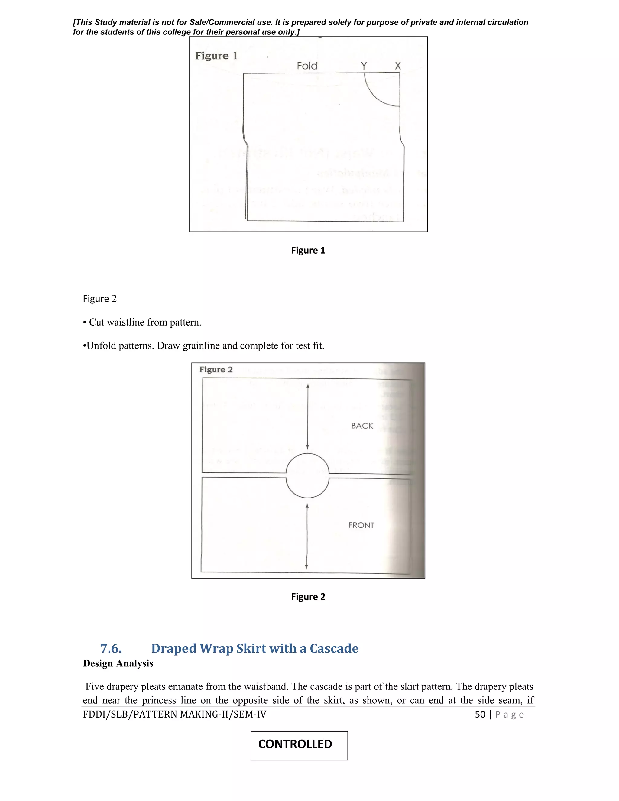 Pattern making study material | PDF
