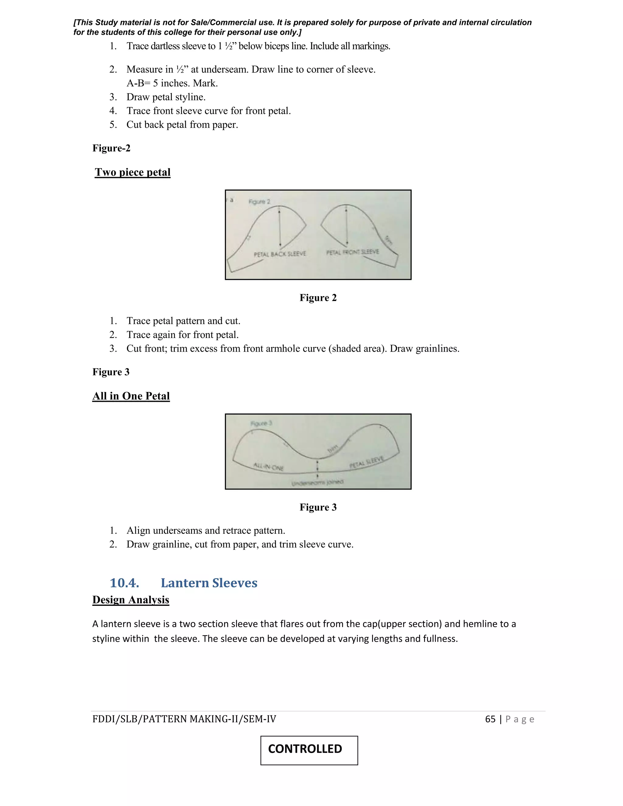 Pattern making study material | PDF