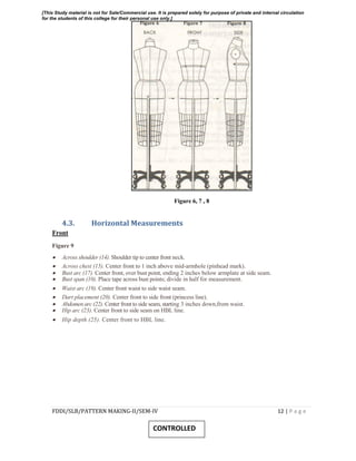 Pattern making study material | PDF