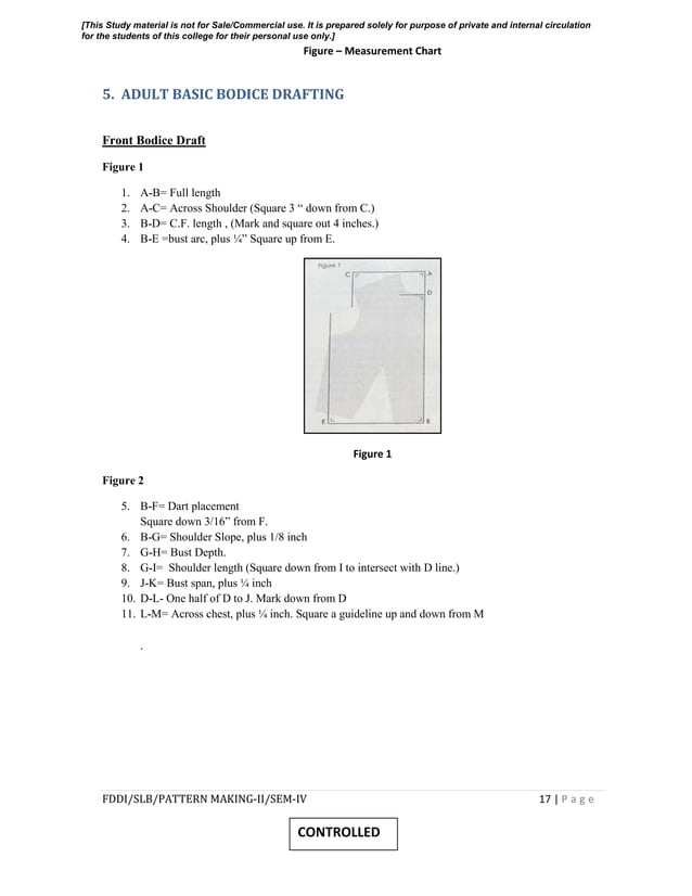 Pattern making study material | PDF