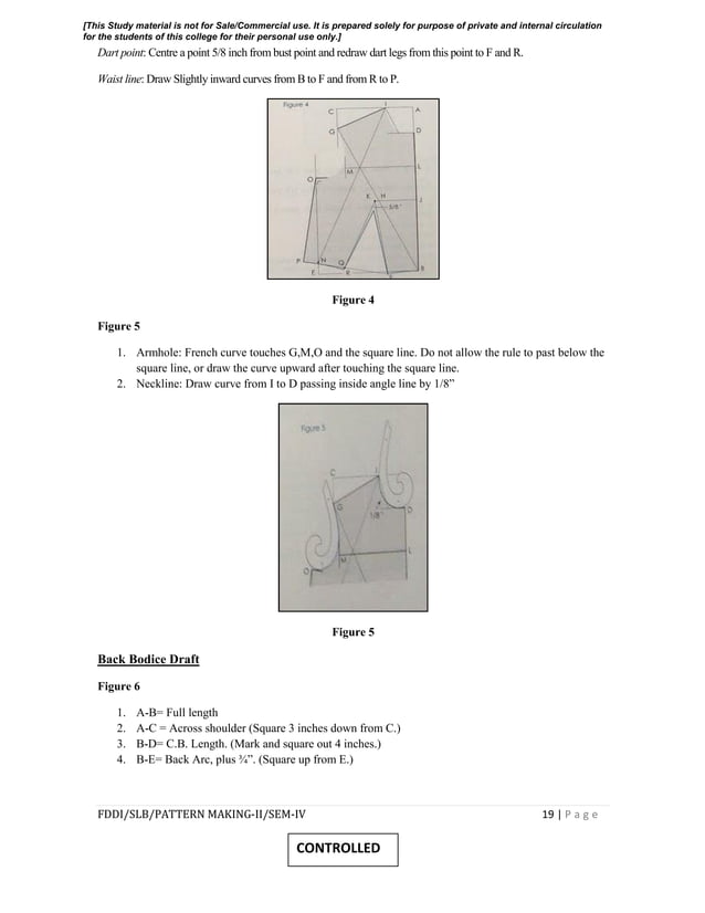 Pattern making study material | PDF