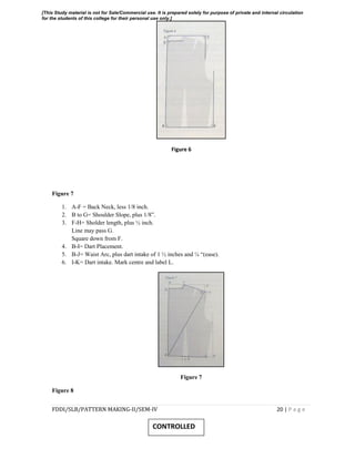 Pattern making study material | PDF