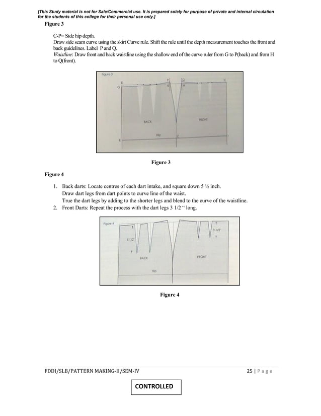 Pattern making study material | PDF