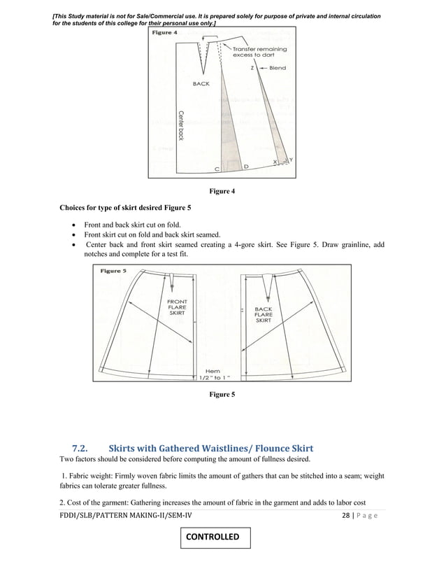 Pattern making study material | PDF