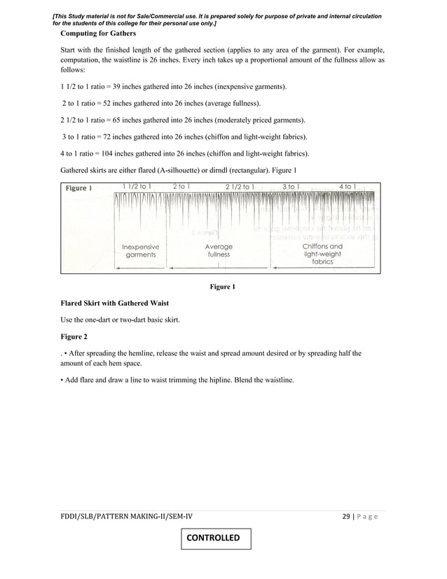 Pattern making study material | PDF