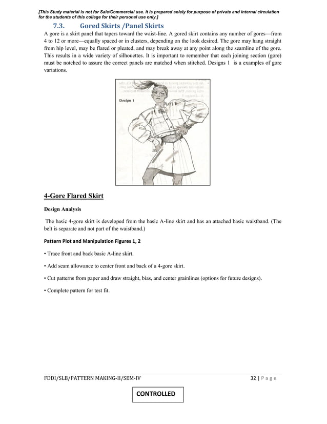 Pattern making study material | PDF