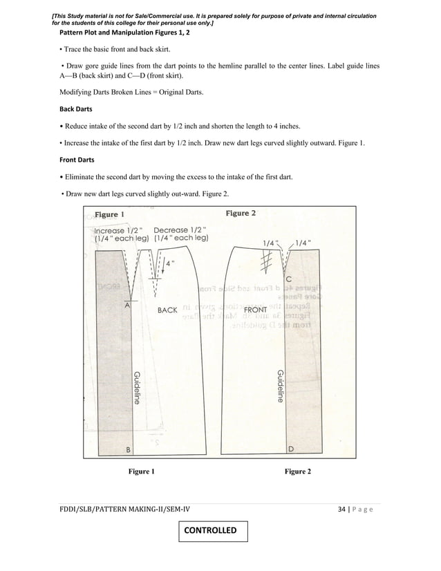 Pattern making study material | PDF