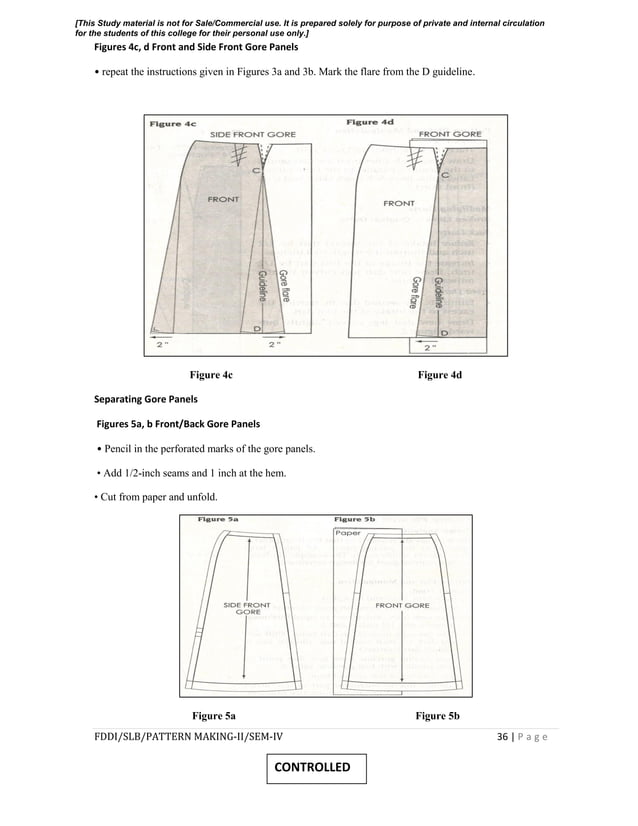 Pattern making study material | PDF