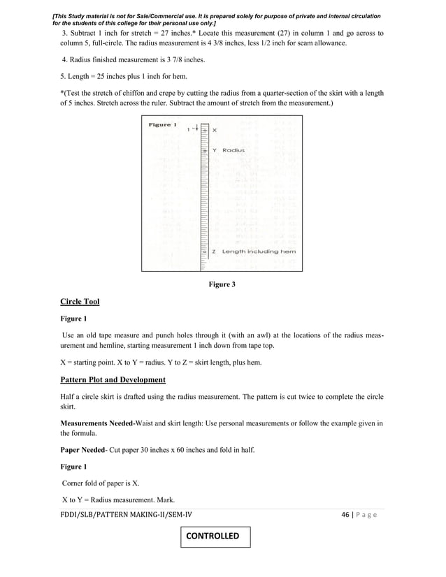 Pattern making study material | PDF