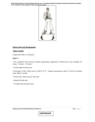 Pattern making study material | PDF