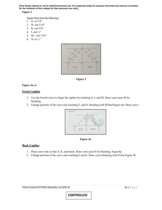 Pattern making study material | PDF