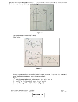 Pattern making study material | PDF