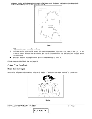 Pattern Making Study Material Pdf