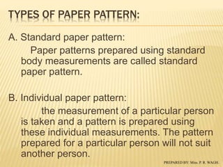 Pattern making (english) pari | PPT