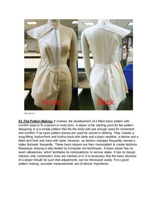 Pattern making is an art | DOCX
