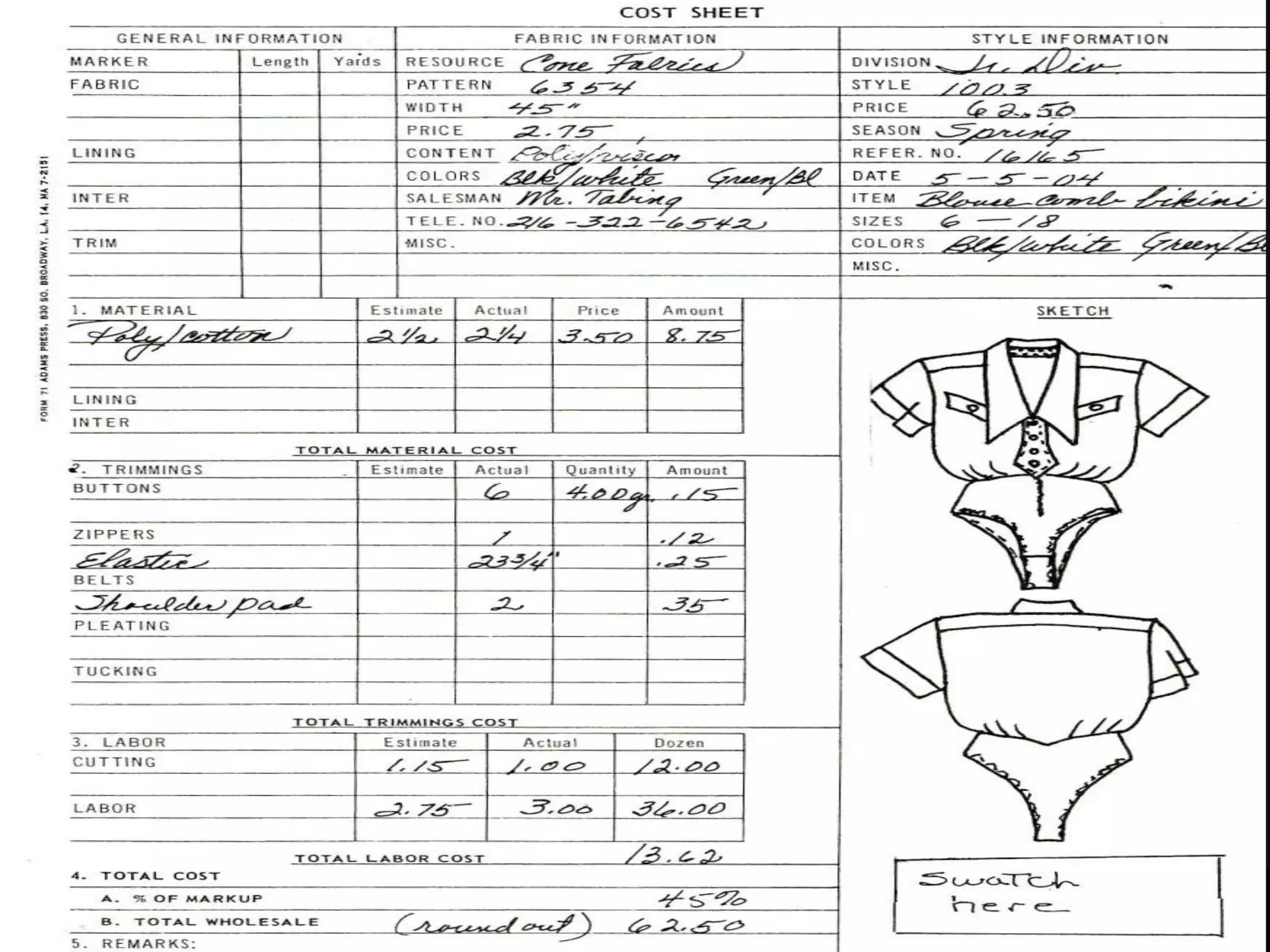 Pattern making men c1& c2 | PDF