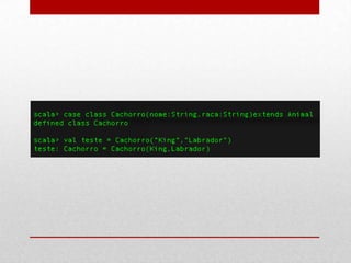 Pattern matching and case classes | PPTX