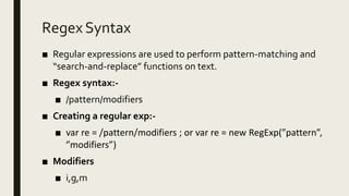 Pattern matching & file input and output | PPTX | Operating Systems | Computer Software and ...