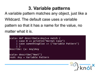 Pattern Matching - at a glance | PPT