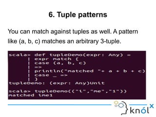 Pattern Matching - at a glance | PPT