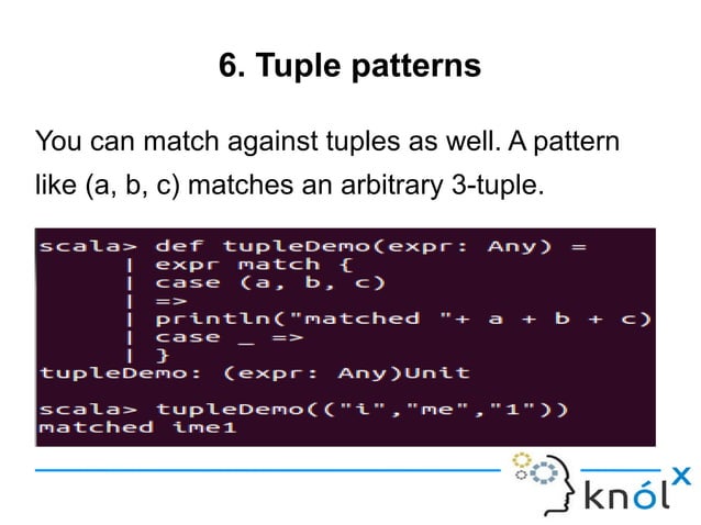 Pattern Matching - at a glance | ODP