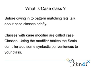 Pattern Matching - at a glance | PPT