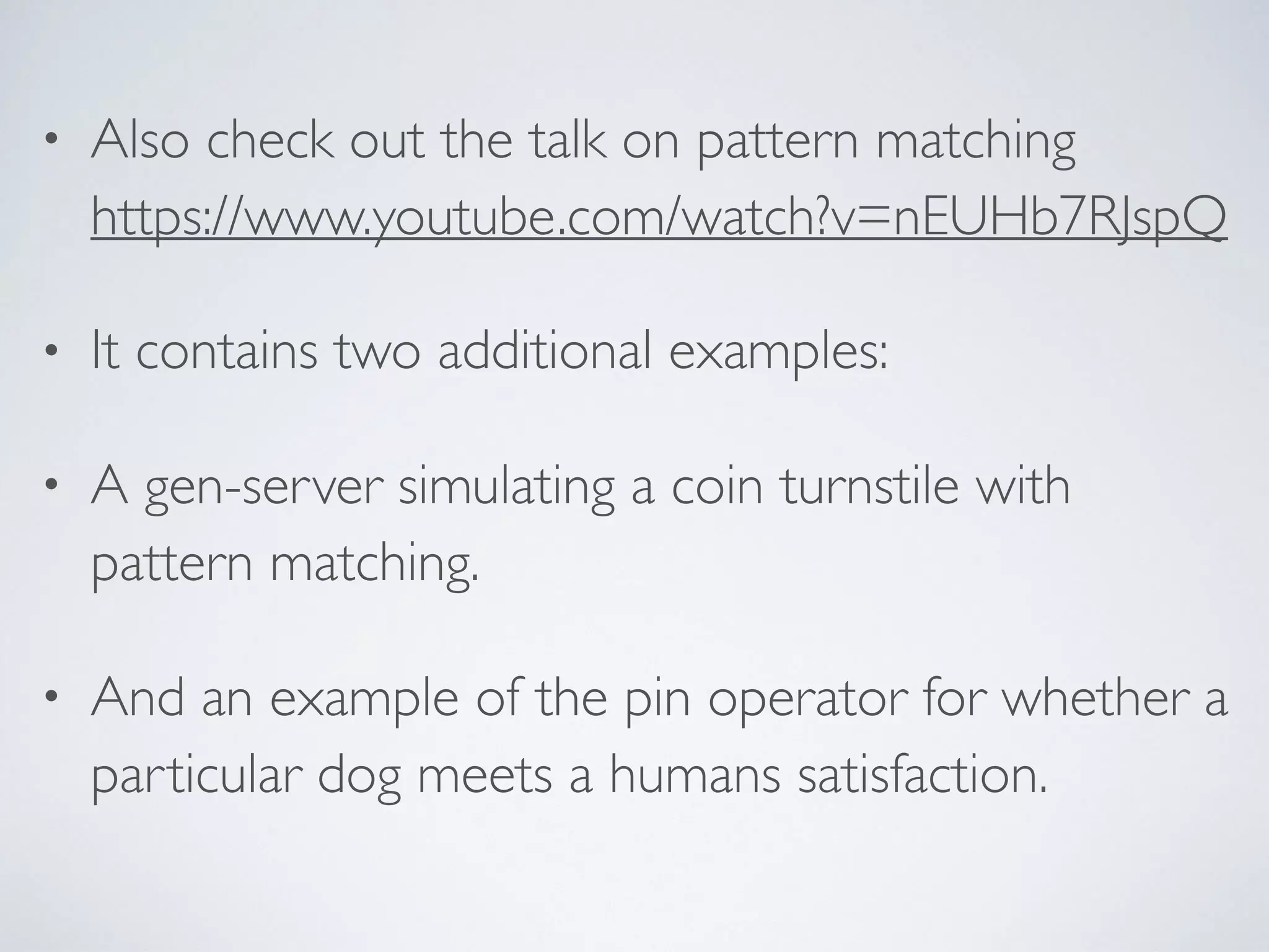 Pattern Matching Presentation Ppt