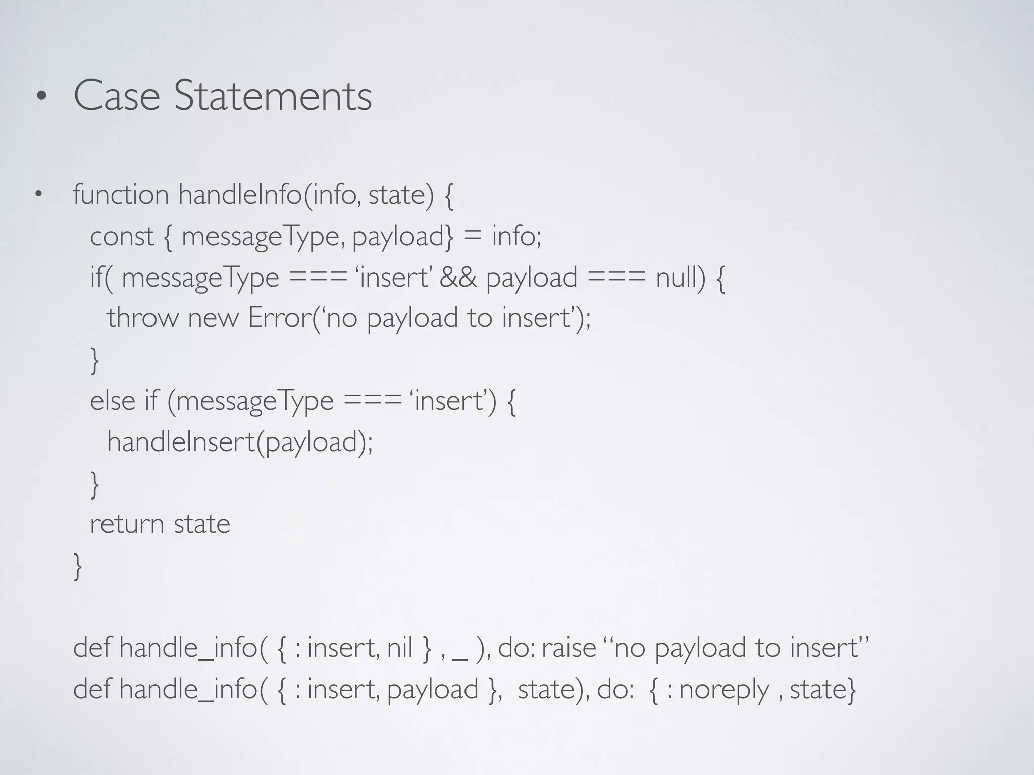 Pattern matching presentation | PPT