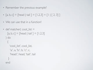 Pattern matching presentation | PPT