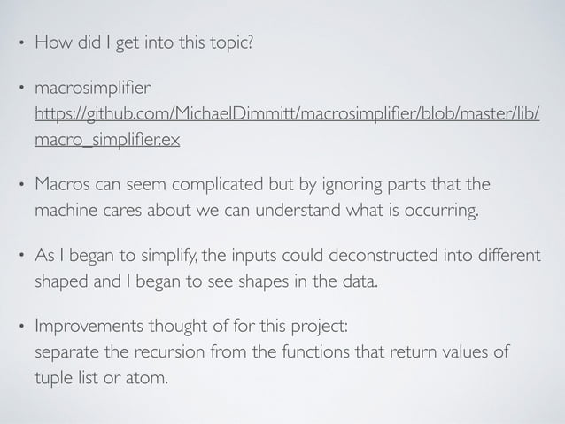Pattern matching presentation | PPT