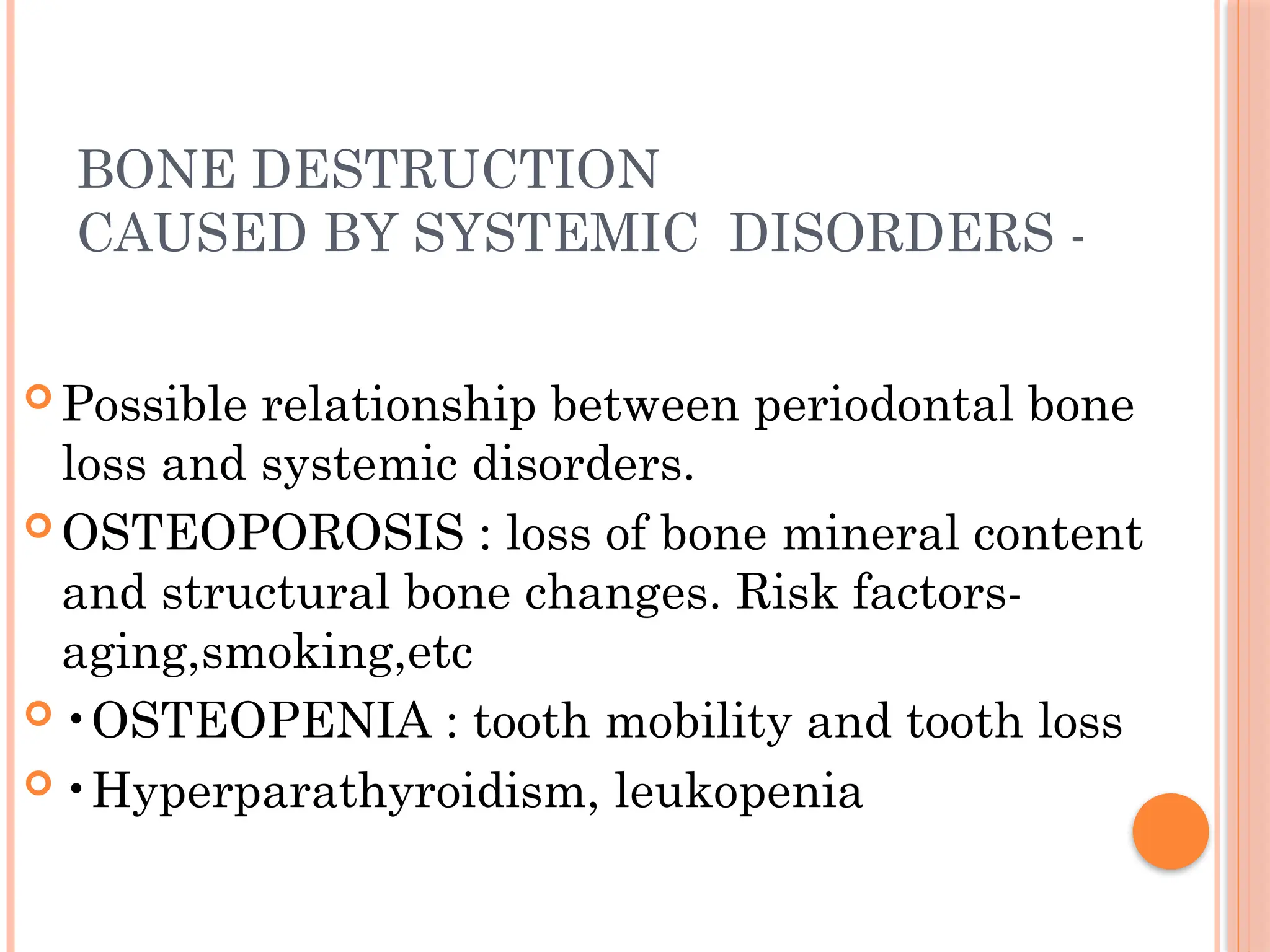 Bone loss and pattern of bone destruction .pptx