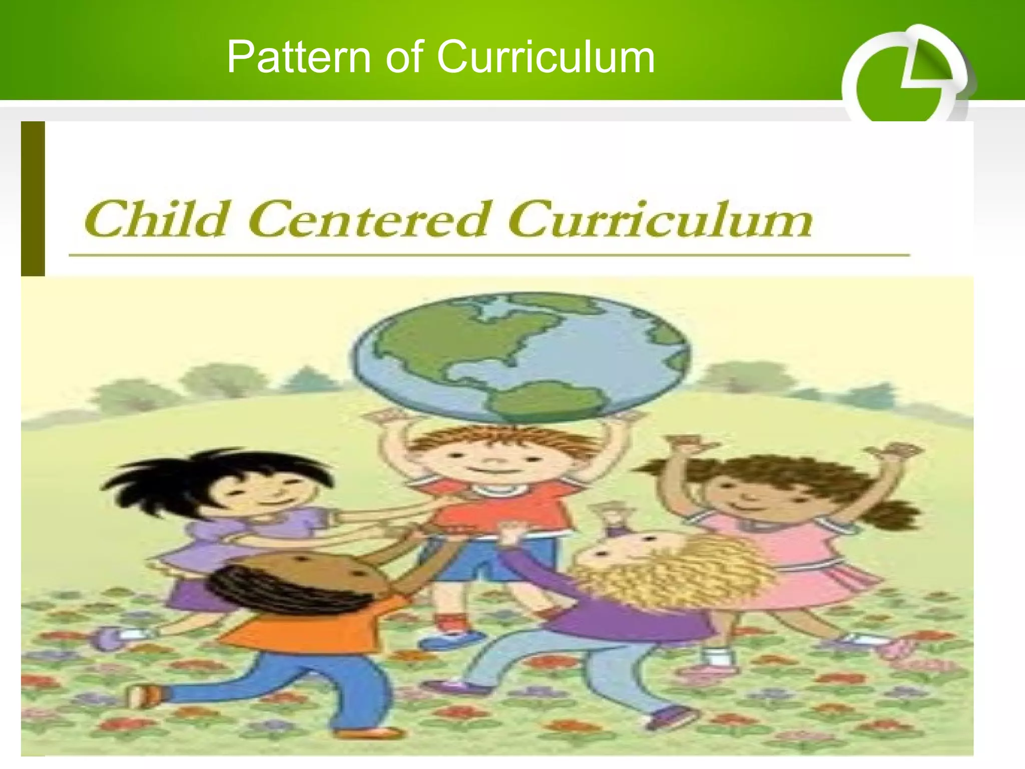 Pattern of curriculum | PPT