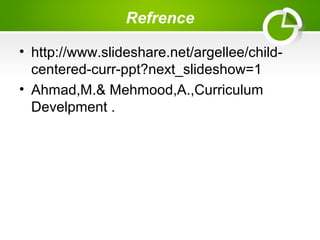 Pattern of curriculum | PPT
