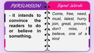 PATTERN OF IDEA DEVELOPMENT in English 8 Lesson .pptx
