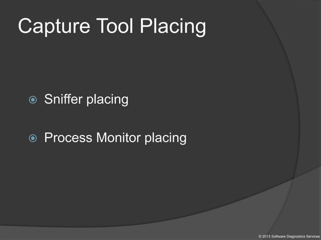 Pattern Oriented Network Trace Analysis Ppt