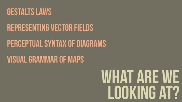 Pattern Perception and Map Design | PPT