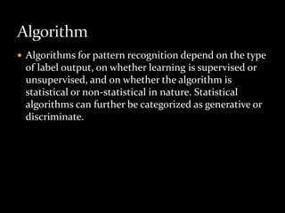 Pattern recognition | PPT