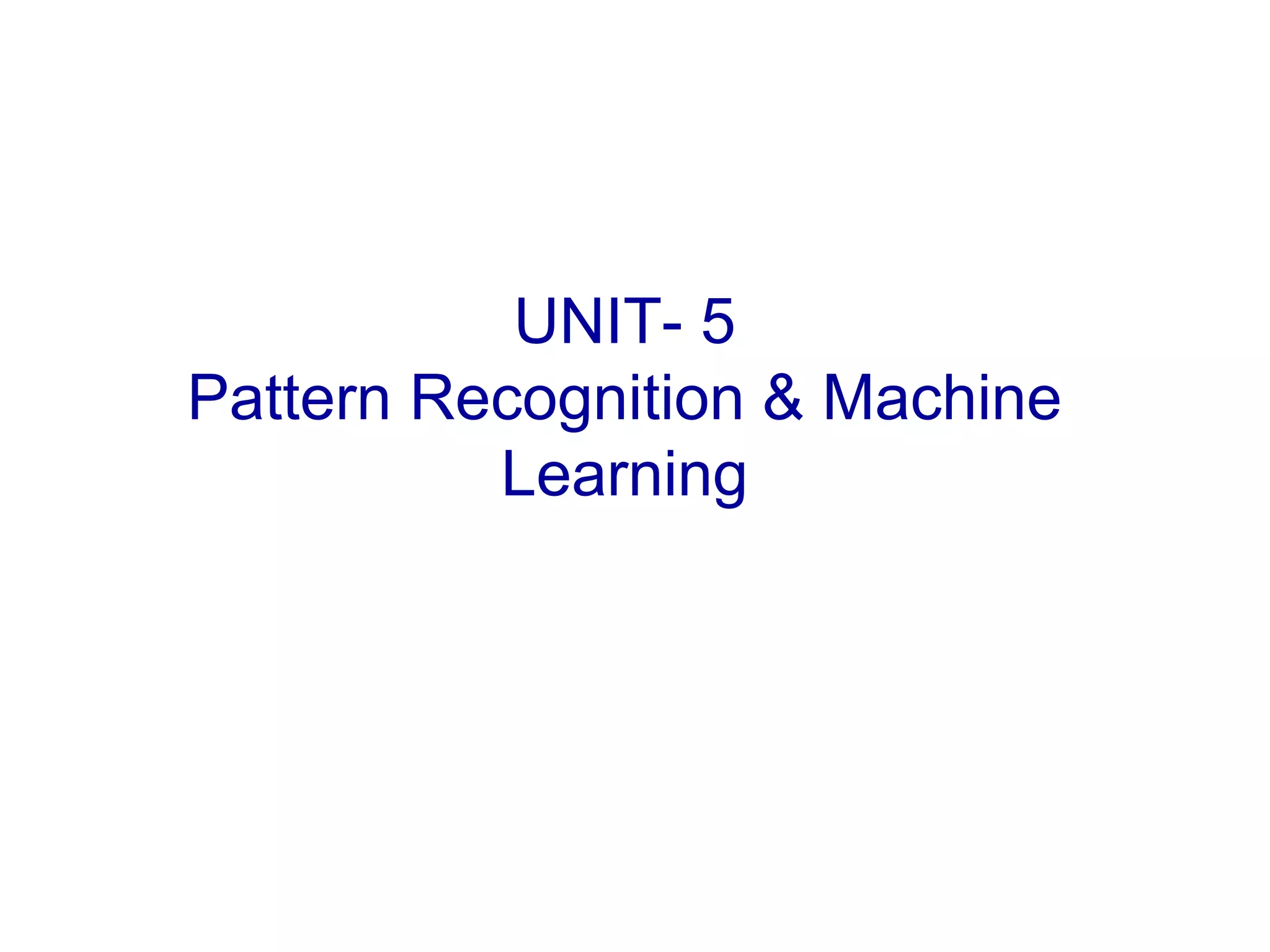 Pattern Recognition And Machine Learning Pptx Artificial Intelligence Technology And Computing