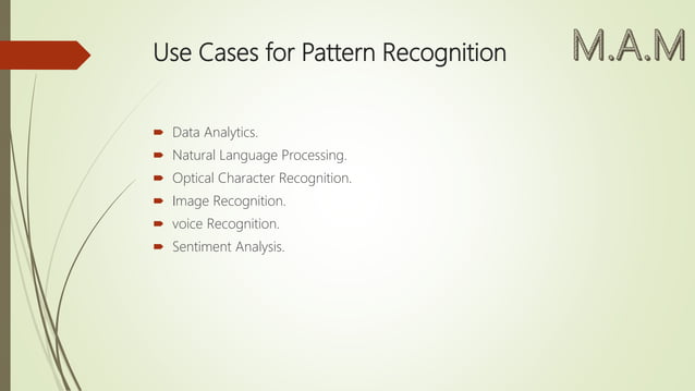 Pattern recognition | PPTX